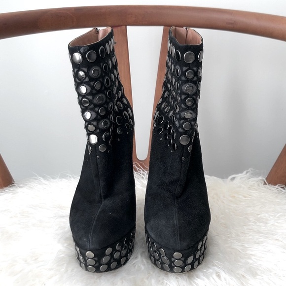 Alaia | Shoes | Alaia Stud Platform Booties 365 | Poshmark